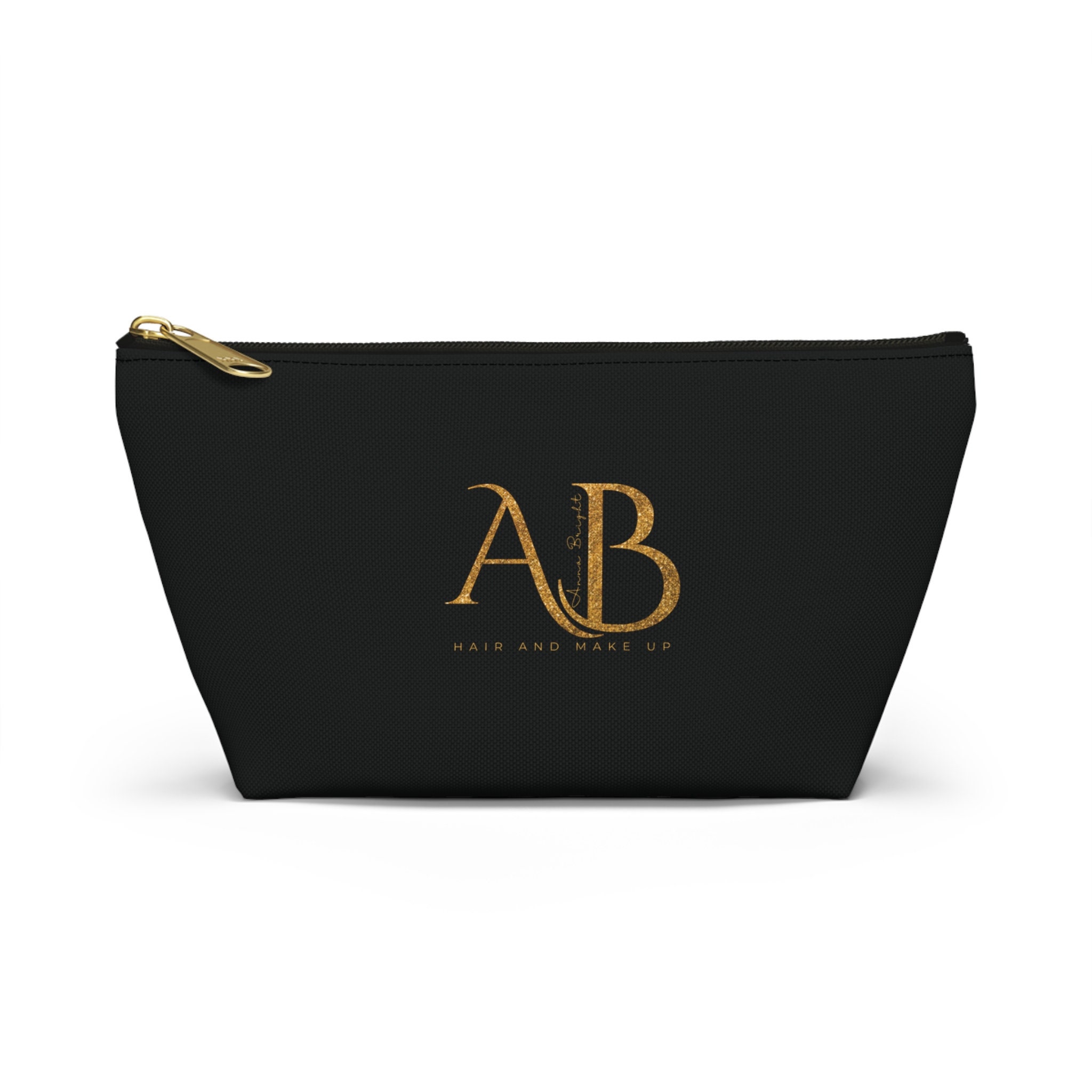 Gold Black Beauty Logo, Glitter Logo, Makeup Logo, Boutique Logo, Hair ...