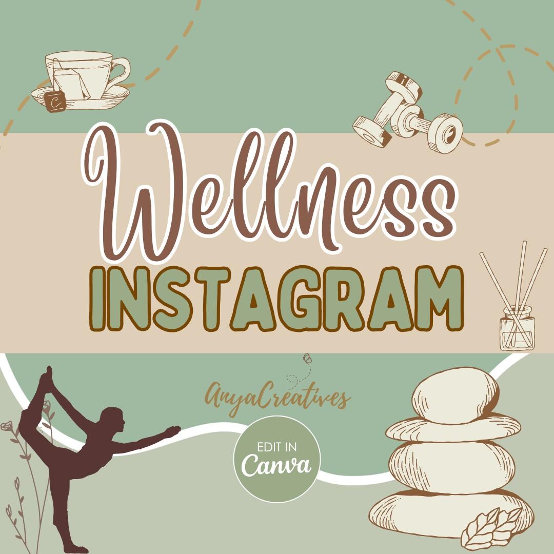 Wellness Instagram, Health Coach Instagram, Holistic Coach Instagram ...