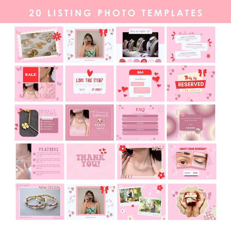 Coquette Aesthetic Etsy Shop Banner Templates-pretty Bows Cherries ...