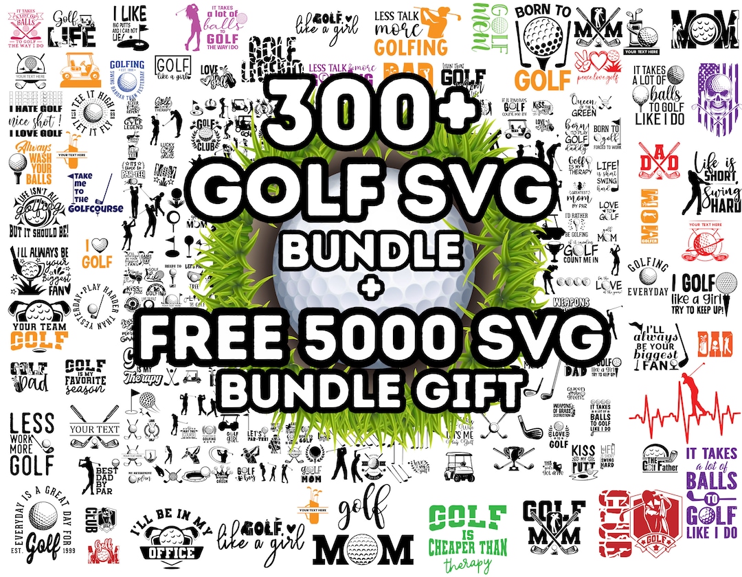Golf Svg Bundle Golf Svg Golf Png Golf Split Monogram Svg - Etsy Singapore