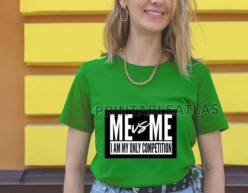 Me Vs Me Svg Png It's the Me for Me Svg Me Vs Me I Am My - Etsy