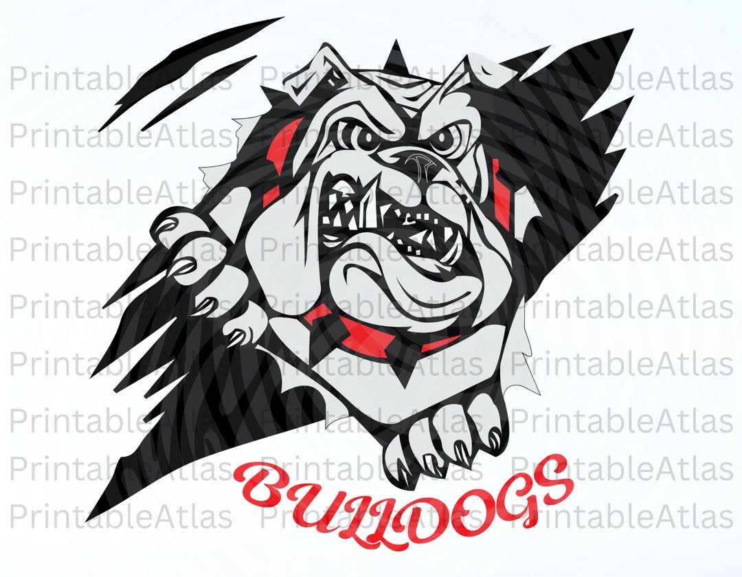 Bulldogs Svg, Bulldogs Png, Bulldogs Mascot Svg, Georgia Bulldog Svg ...