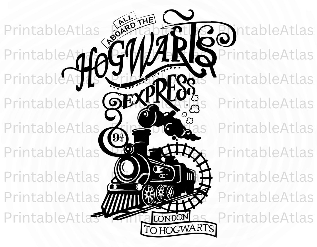 Hogwarts Express Svg Hogwarts Svg Hogwarts School of - Etsy
