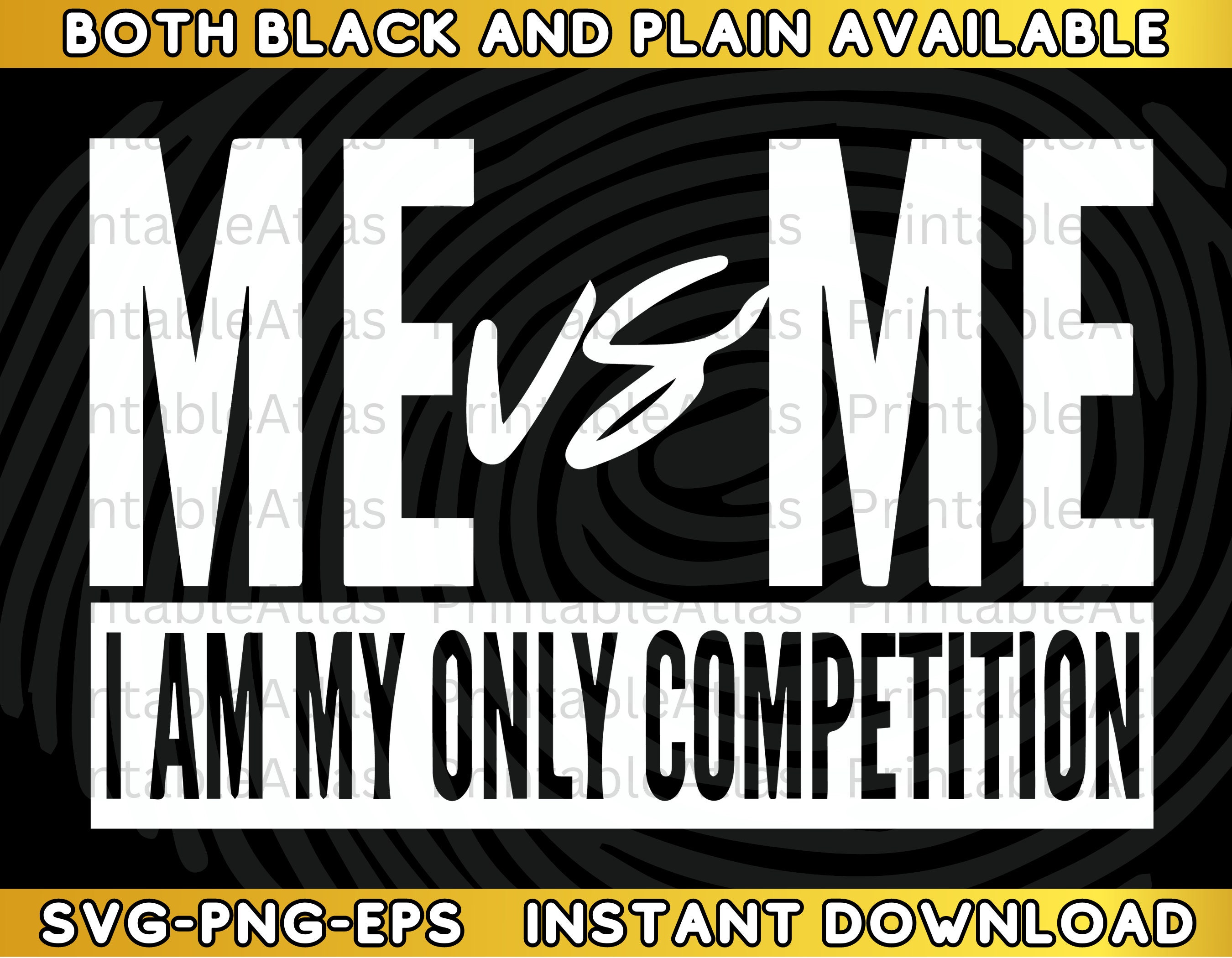 Me Vs Me Svg Png It's the Me for Me Svg Me Vs Me I Am My - Etsy
