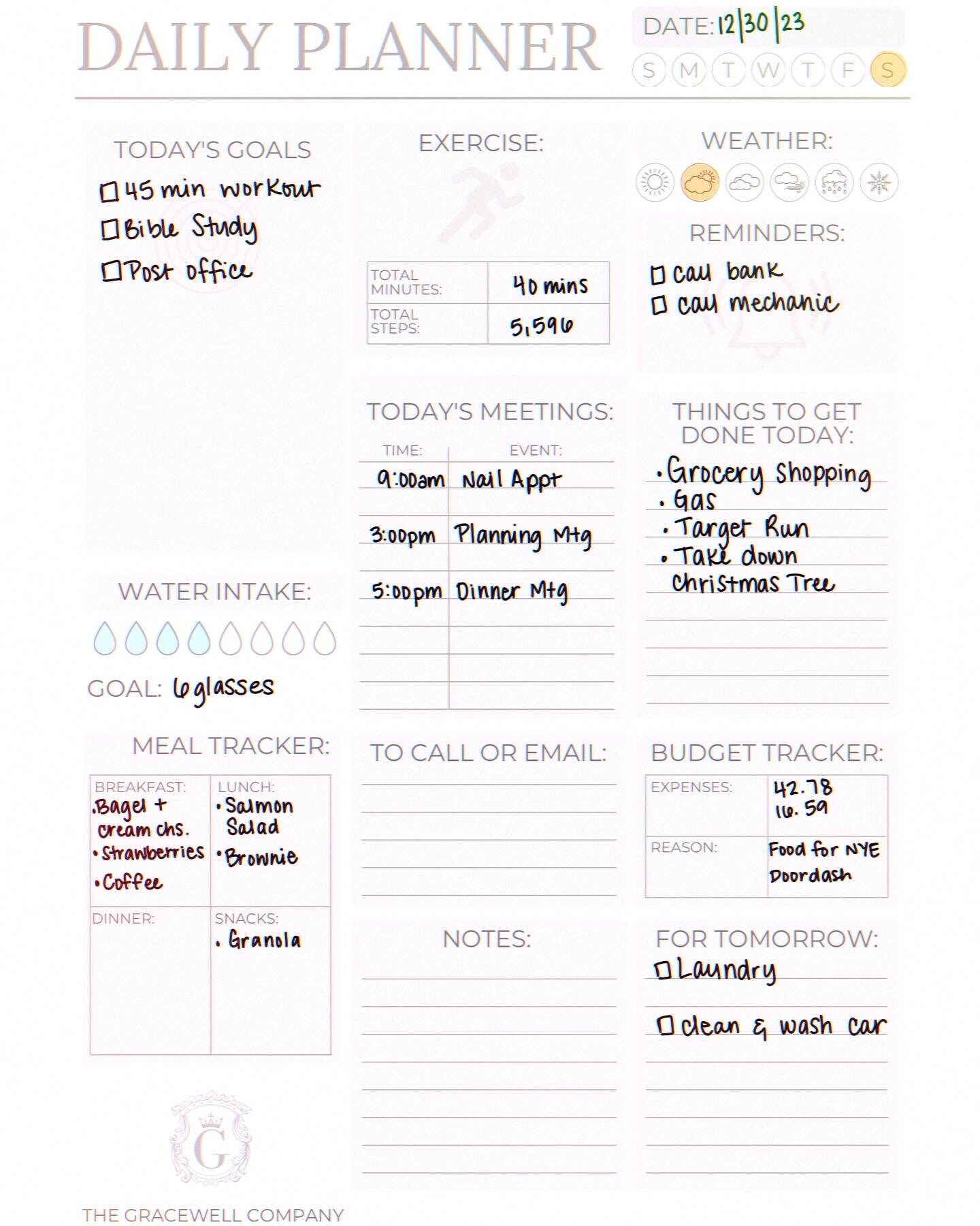 2024 Digital Panner Portrait Planner 2024 Goodnotes Planner - Etsy