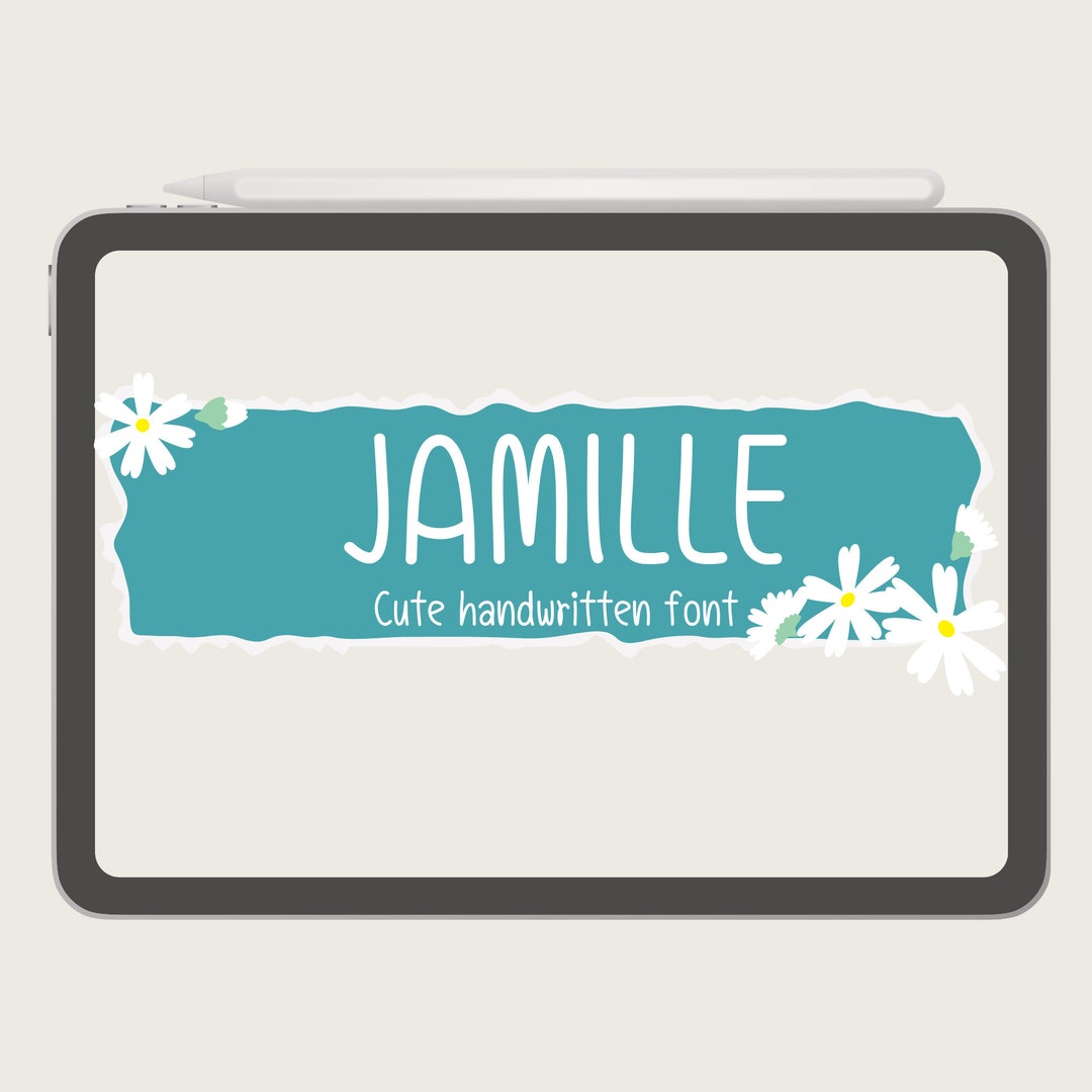 Neat Handwriting Font, Digital Notetaking, Digital Planning, Cute Fonts ...