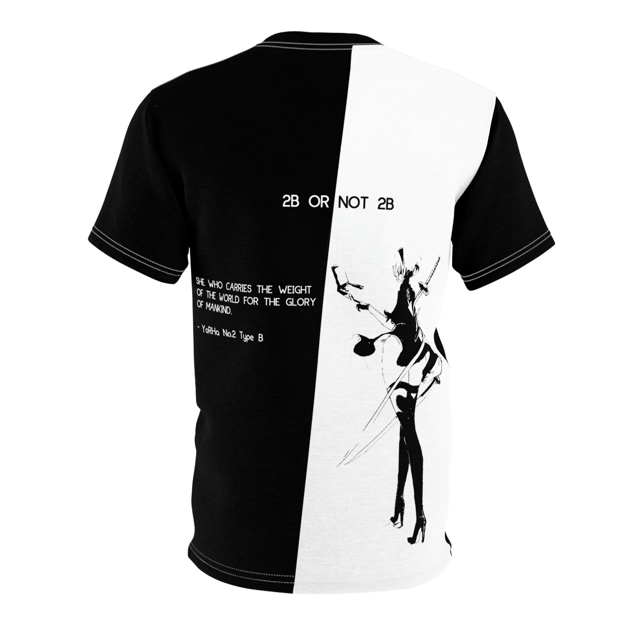 Nier 2B T-shirt Ver2. Nier Automata - Etsy