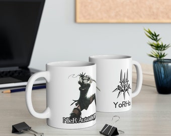 Yorha 2b's Sword Black Mug, 15oz Nier Automata - Etsy