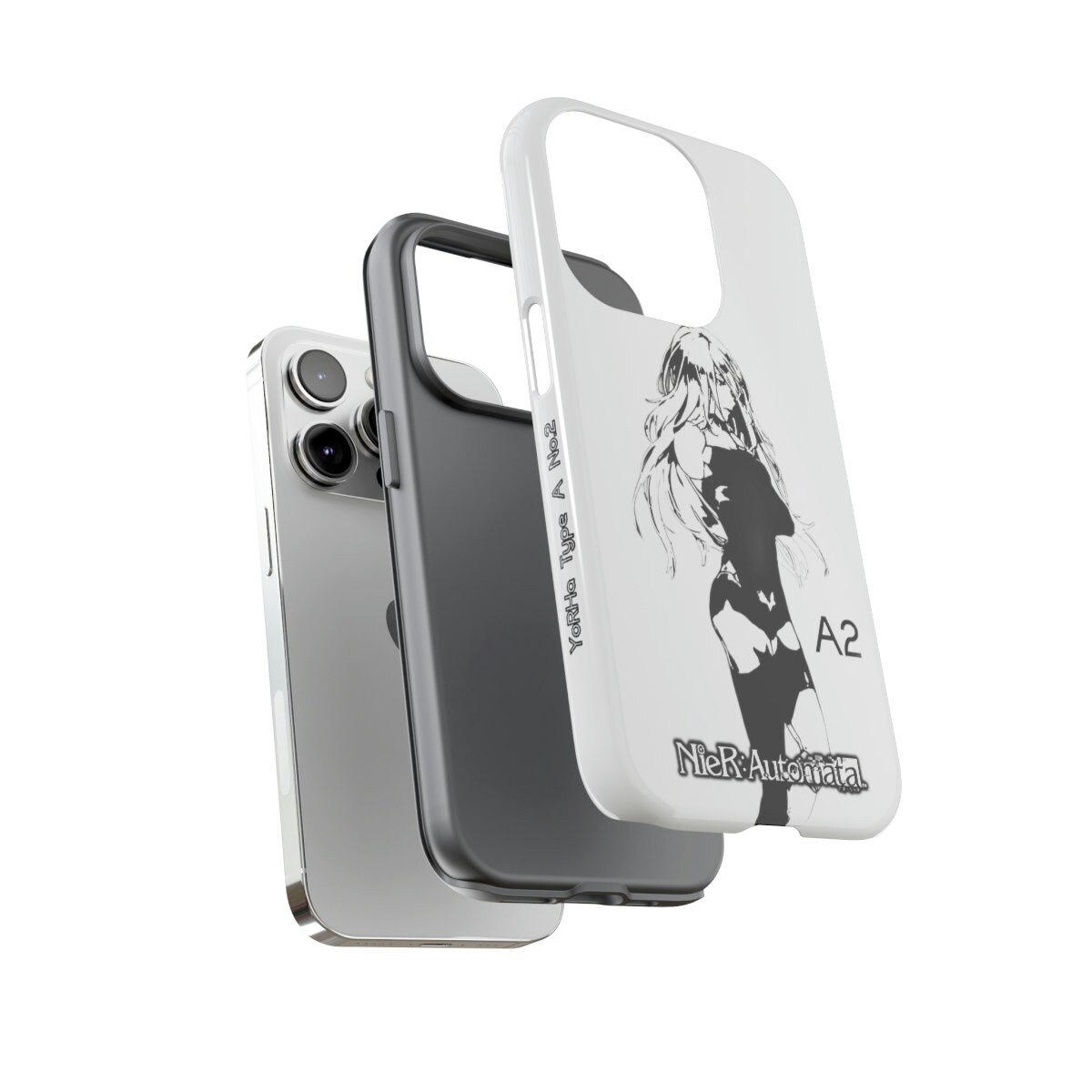 Yorha A2 iPhone Samsung Pixel Tough Cases Nier Automata - Etsy