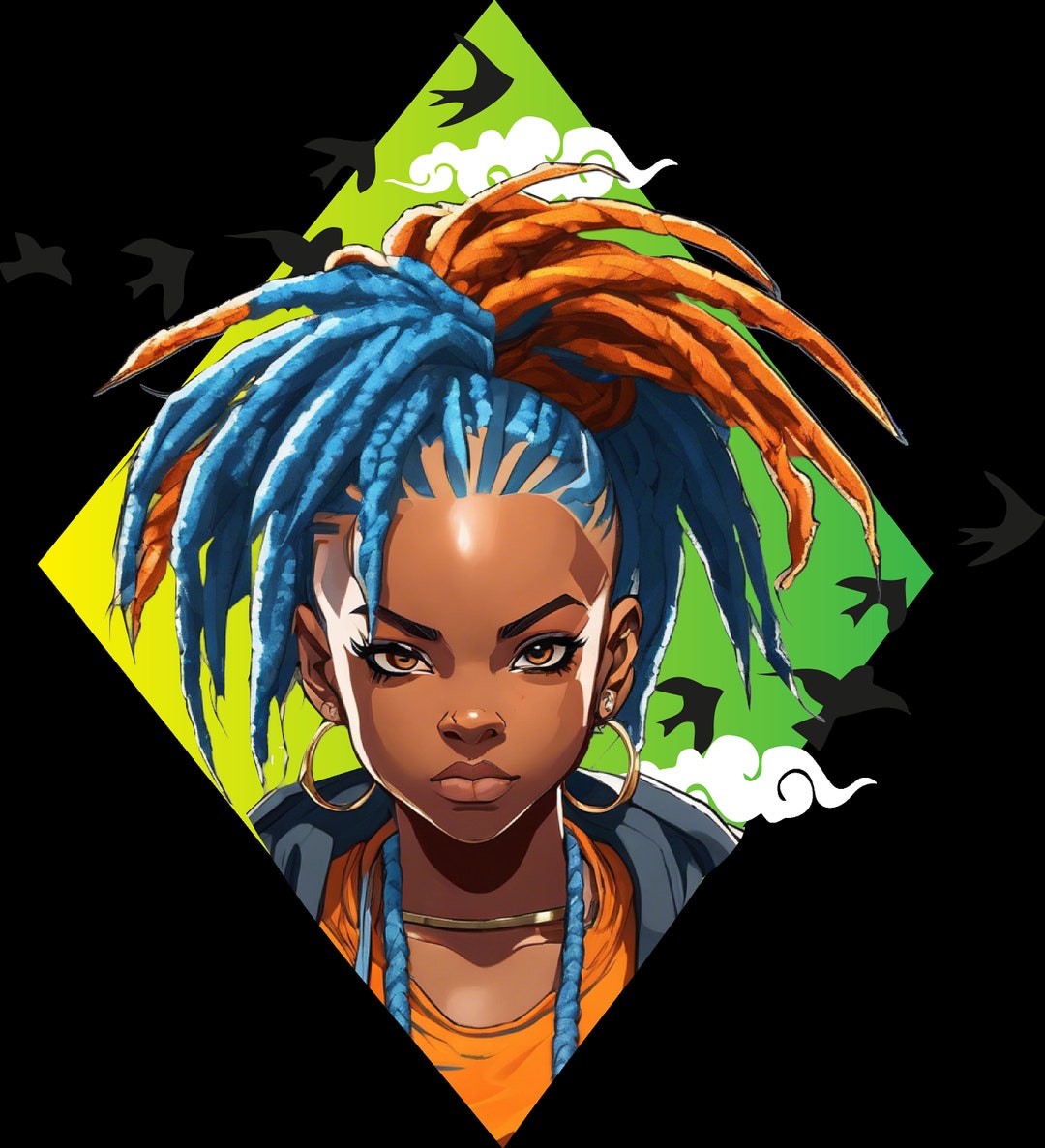NO JOKE Power Anime Girl - Etsy