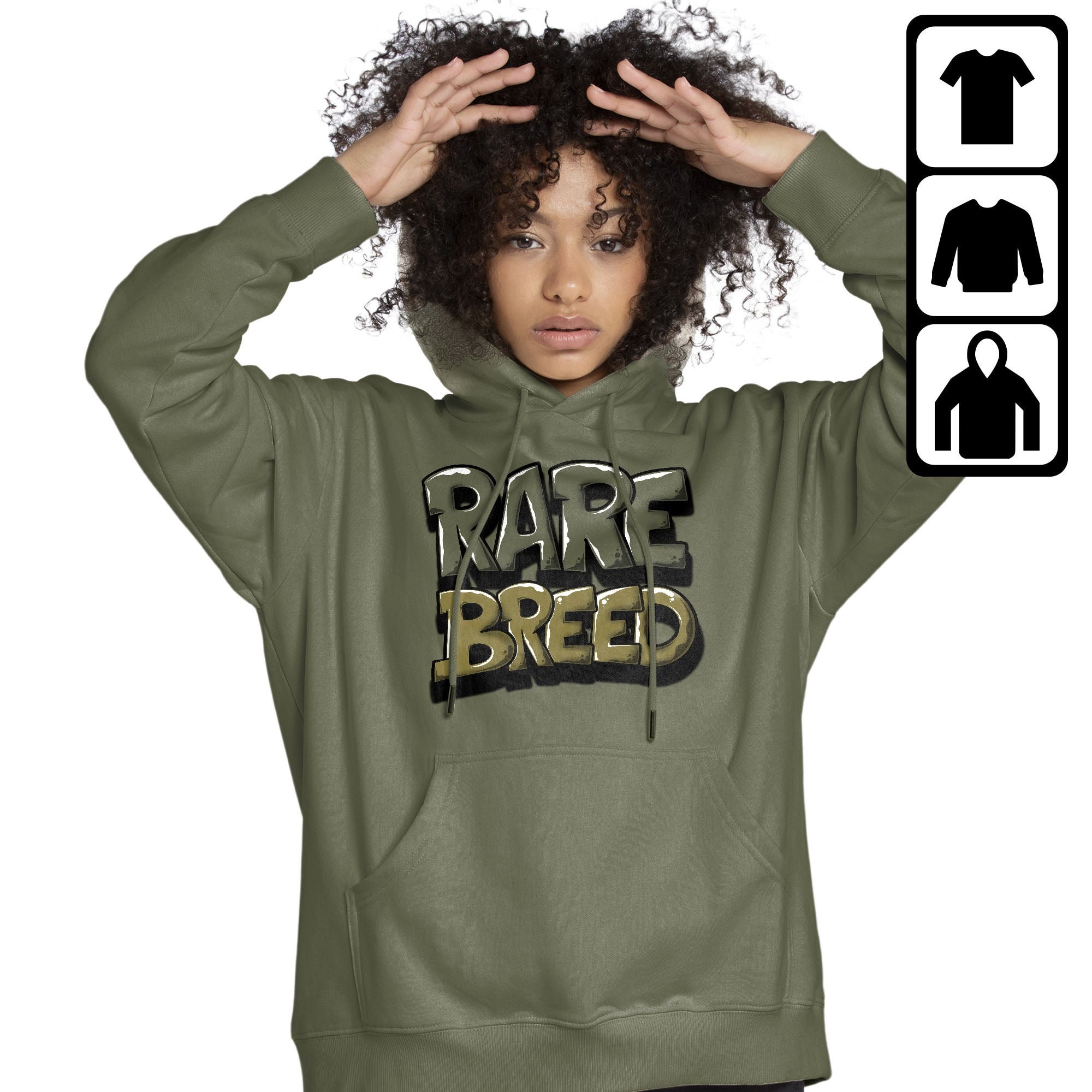 Jordan 4 SE Craft Medium Olive Unisex Sweatshirt Hoodie - Etsy