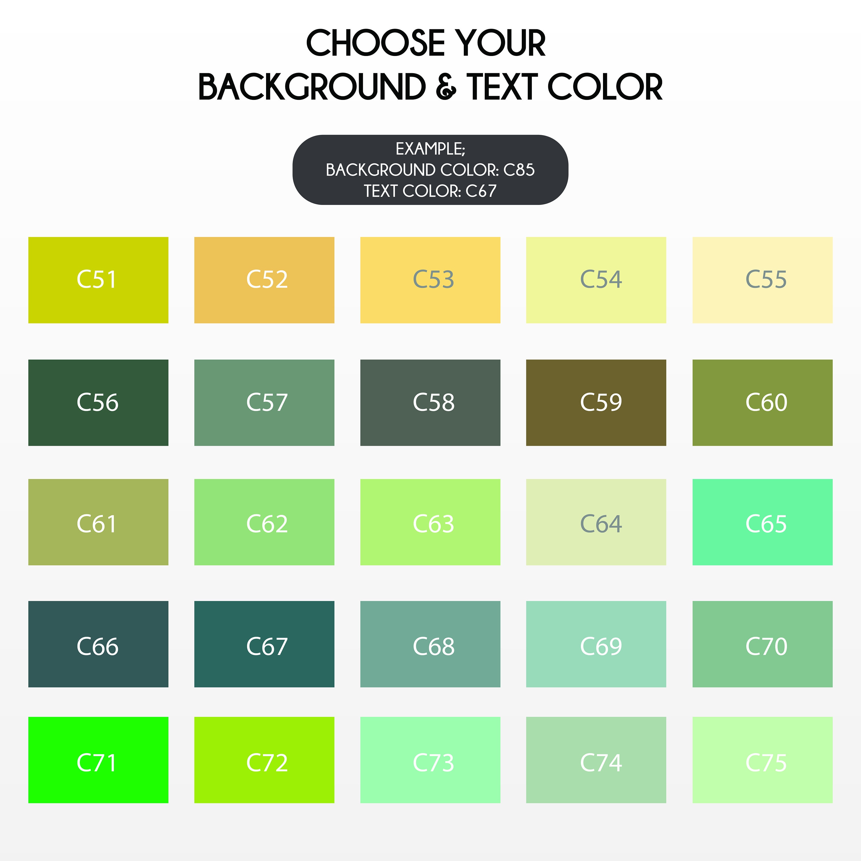 Custom Text Poster Custom Text Print Downloadable Custom Quote Print ...