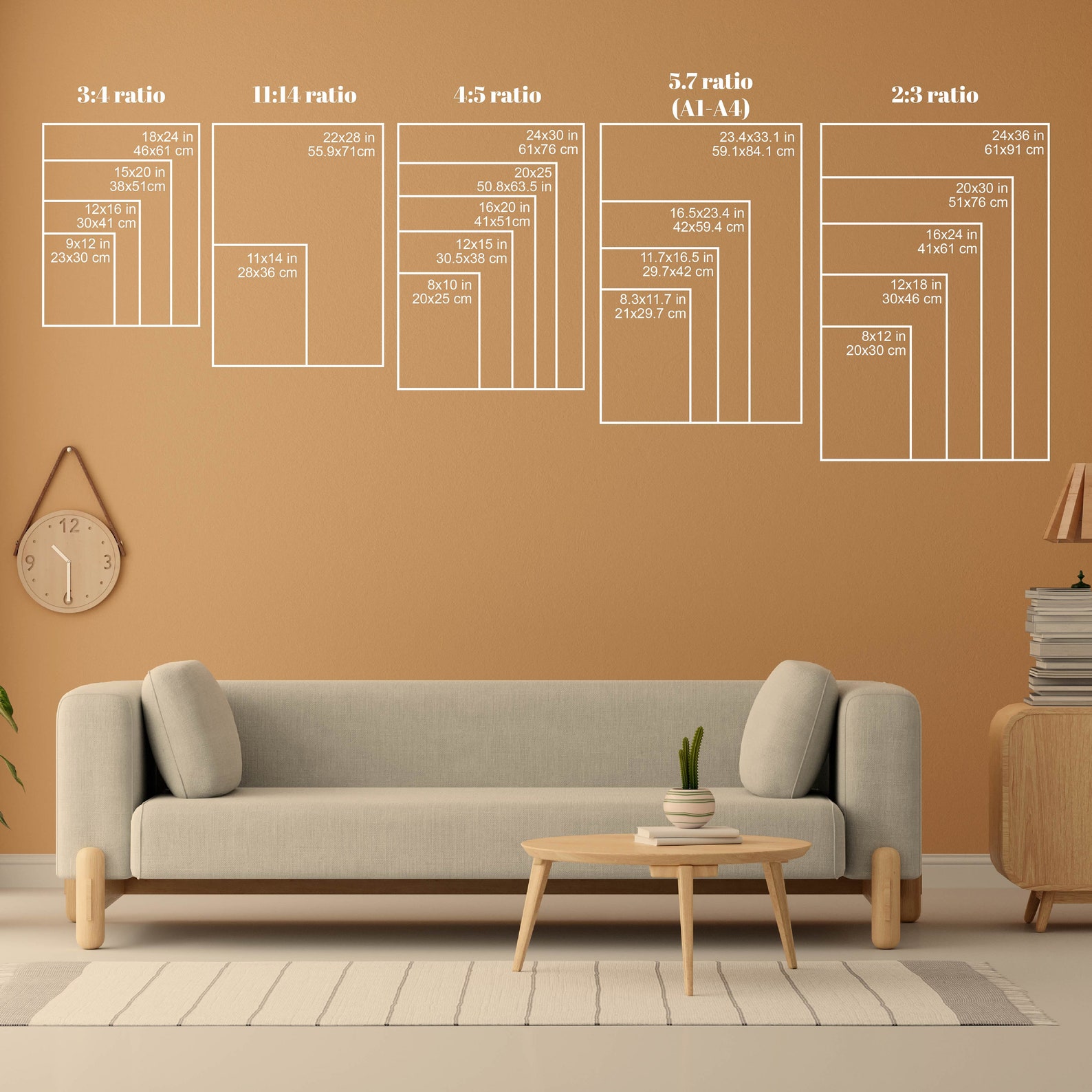 Custom Modern Uppercase Name Initial, Minimalist Alphabet Art Letter ...