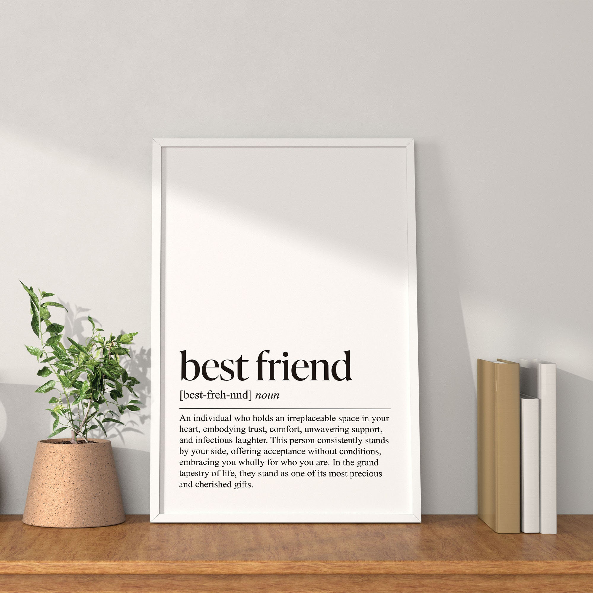 Best Friend Definition Printable Multiple Sizes Unique Friendship Quote ...