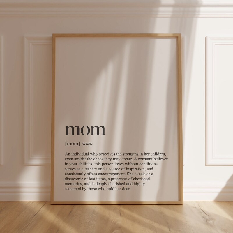 Mother Definition - Etsy