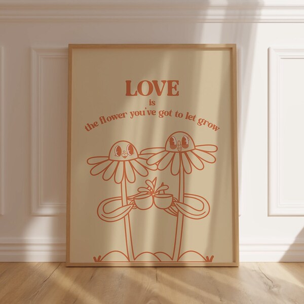 Groovy Wall Poster - Etsy