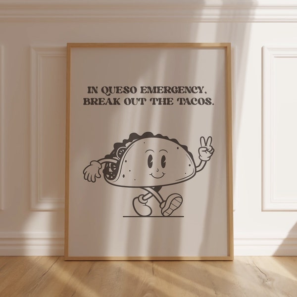 Taco Poster - Etsy