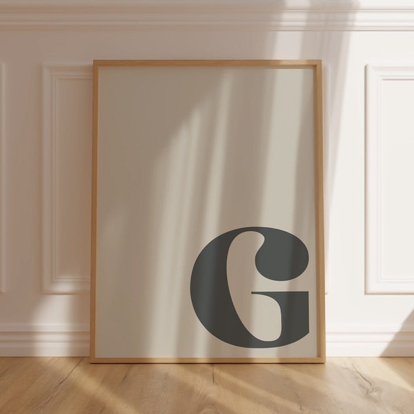 Custom Letter Art - Etsy