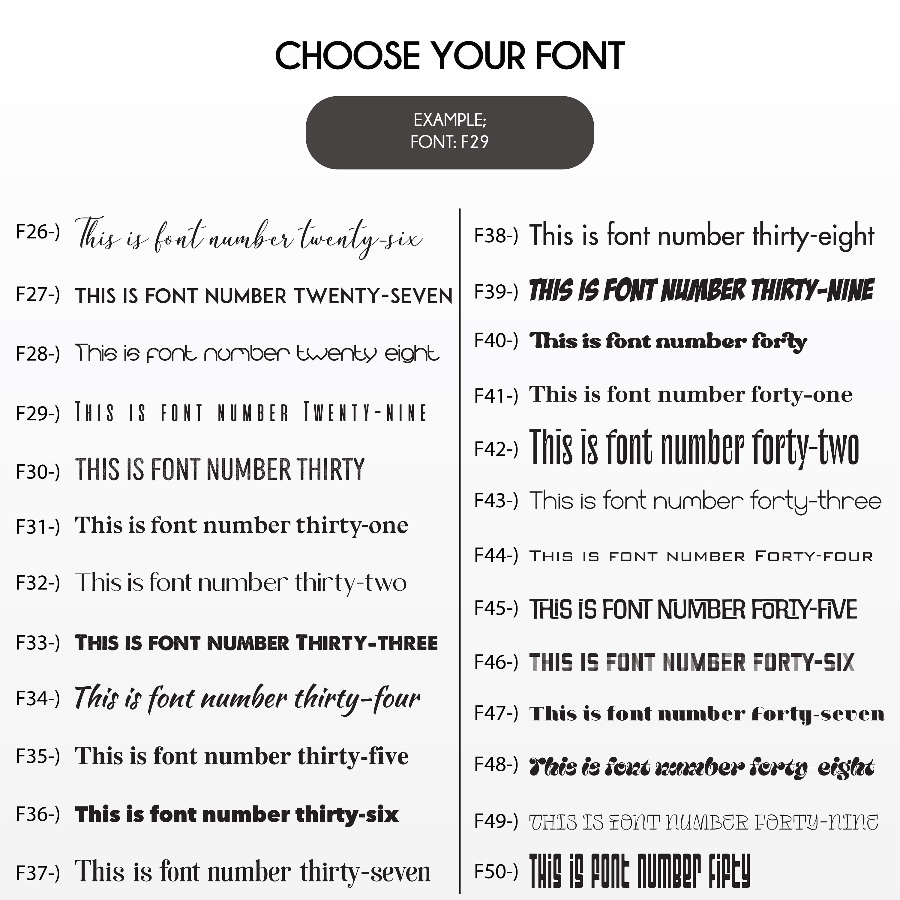 Custom Text Poster Custom Text Print Downloadable Custom Quote Print ...