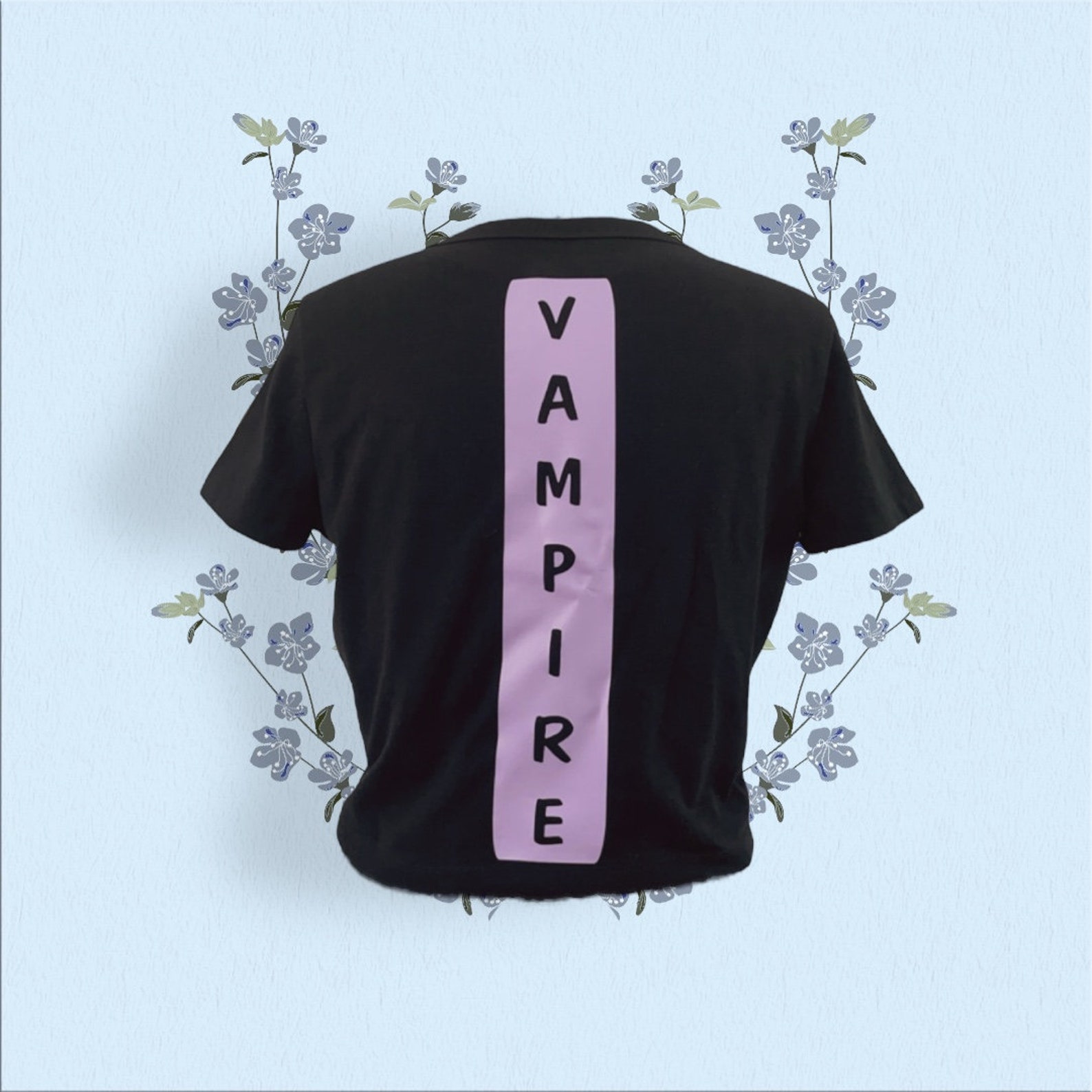 Olivia Rodrigo Vampire Crop Top - Etsy