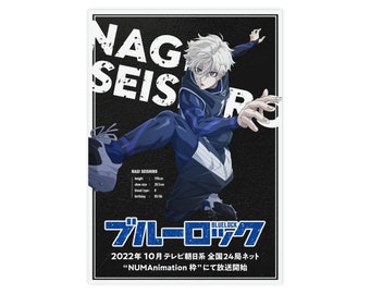 Blue Lock Nagi Poster - Etsy