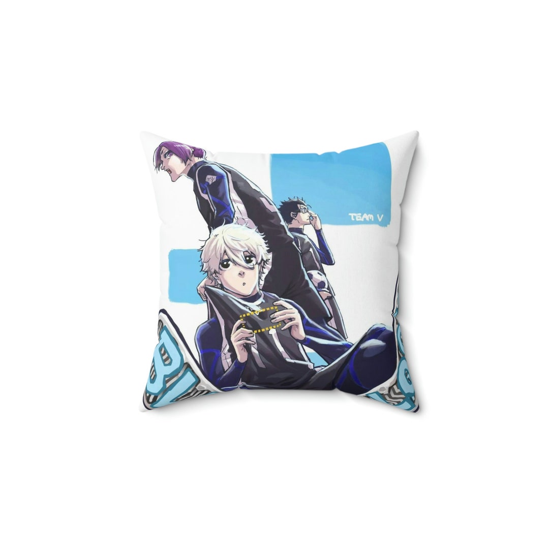 Bluelock Distracted Nagi Pillow, 14x14 - Etsy