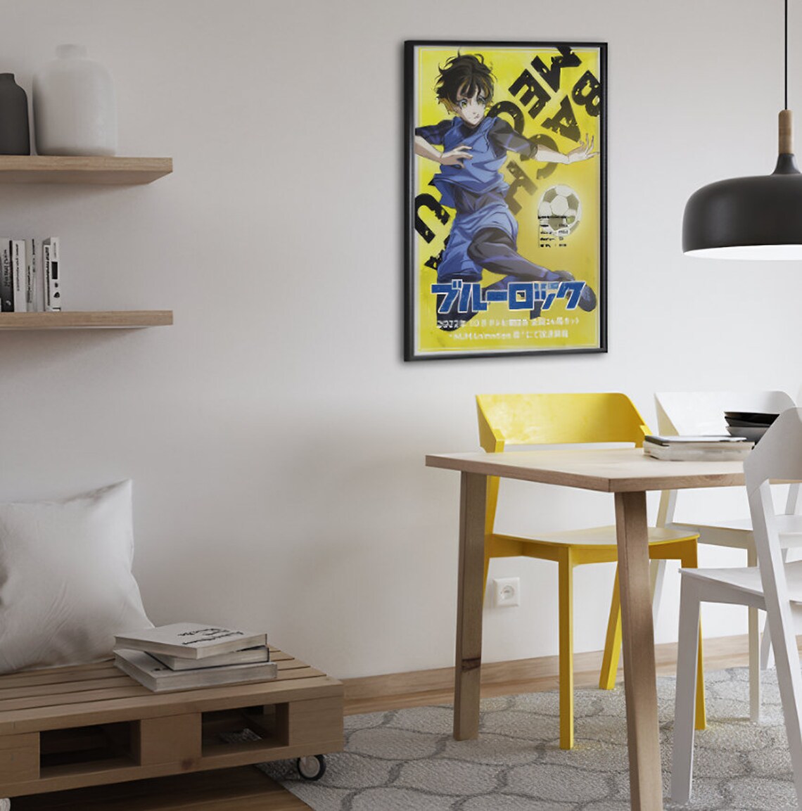 Bluelock Anime Bachira Playercard Digital Poster - Etsy