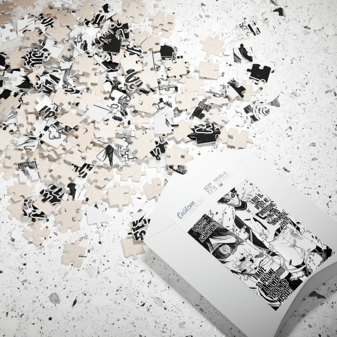 Bluelock Anime Puzzle - Isagi Putting the Pieces Together - Etsy