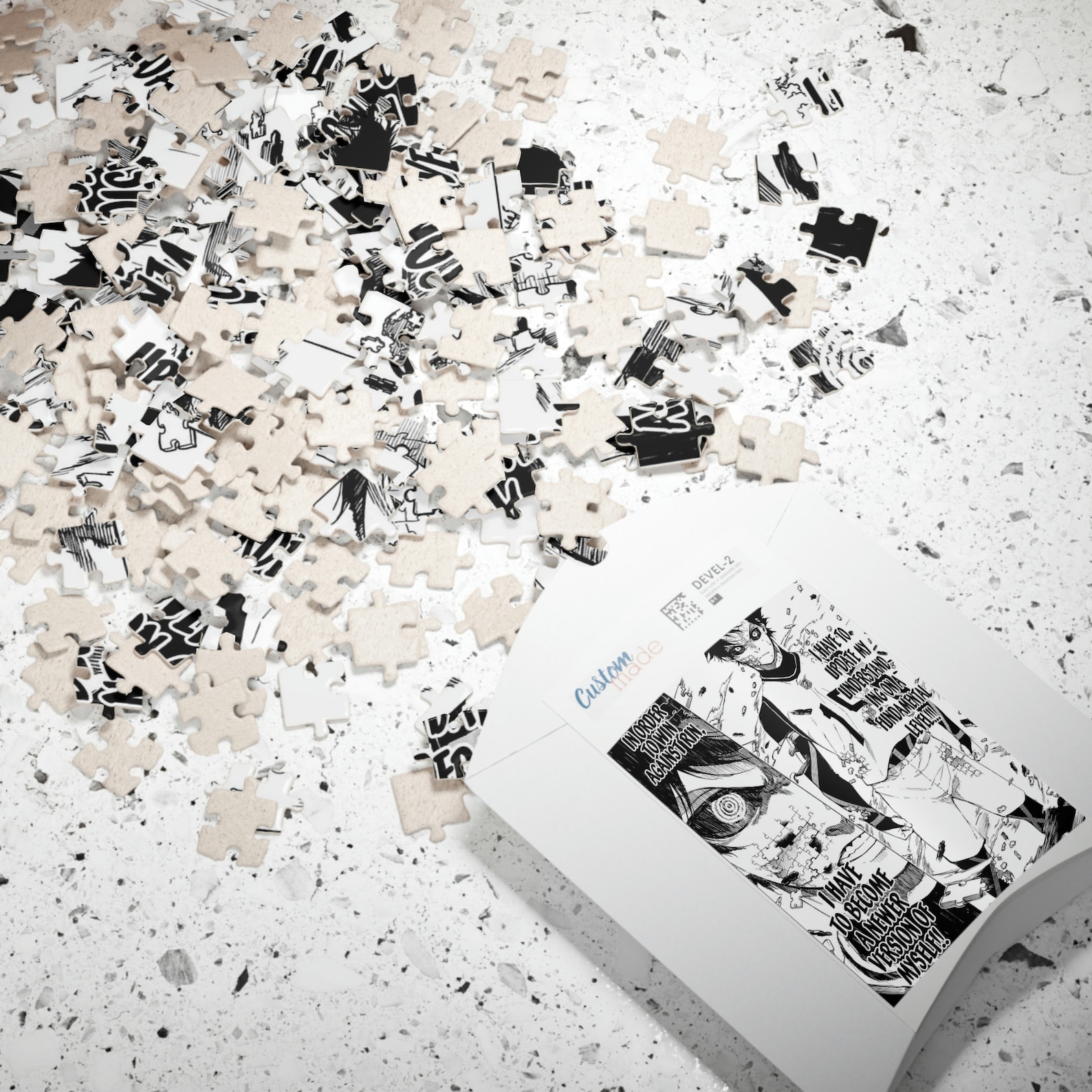 Bluelock Anime Puzzle - Isagi Putting the Pieces Together - Etsy