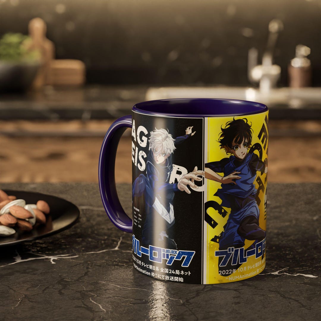 Bluelock Mug: Isagi, Bachira, Nagi - Etsy