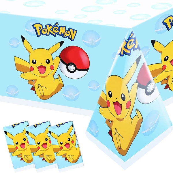 Pikachu Table Cover - Etsy