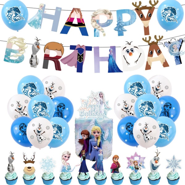 Frozen Party Set - Etsy