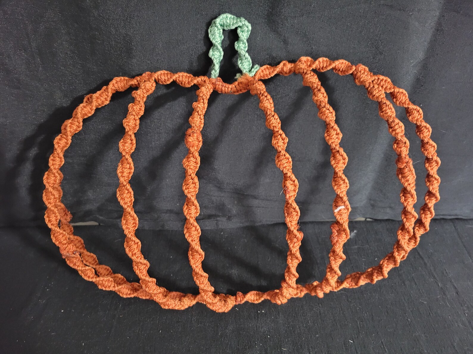 Macrame Pumpkin Wreath - Etsy