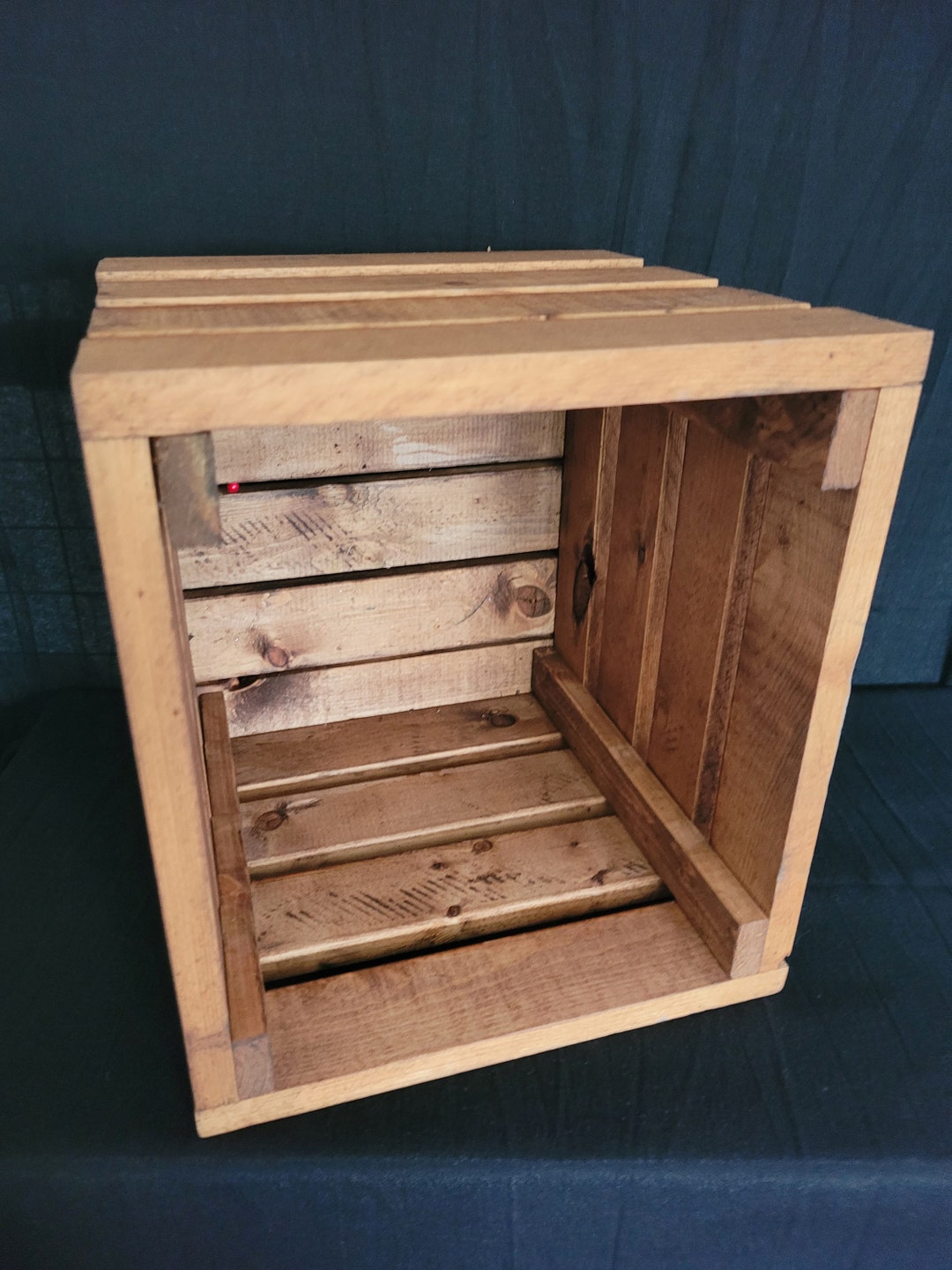 Decorative Wooden Crate - Etsy