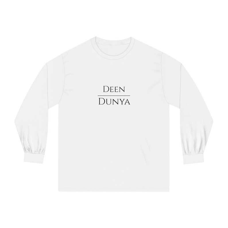 Deen Over Dunya Long Sleeve T-shirt - Etsy