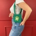 Small Cute Froggy Green Crochet Shoulder Bag ,cute Animal Knitted ...