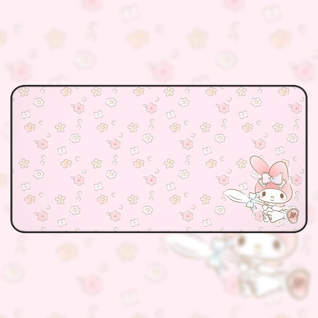 Sanrio My Melody Gaming XL Large Mouse Pad (31in X 15.5in) , Kawaii ...