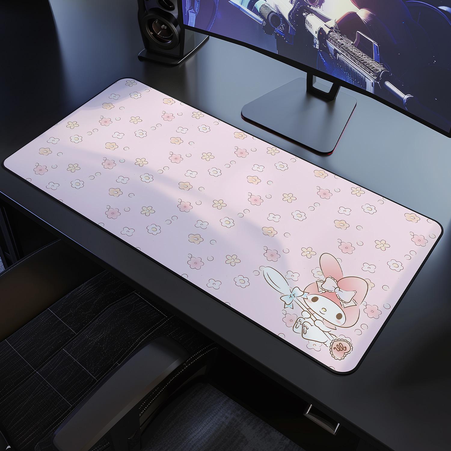 Sanrio My Melody Gaming XL Large Mouse Pad (31in X 15.5in) , Kawaii ...