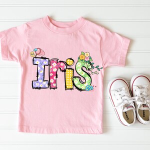 Spring Clipart Spring Sublimation Doodle Letter Bundle PNG, Spring ...