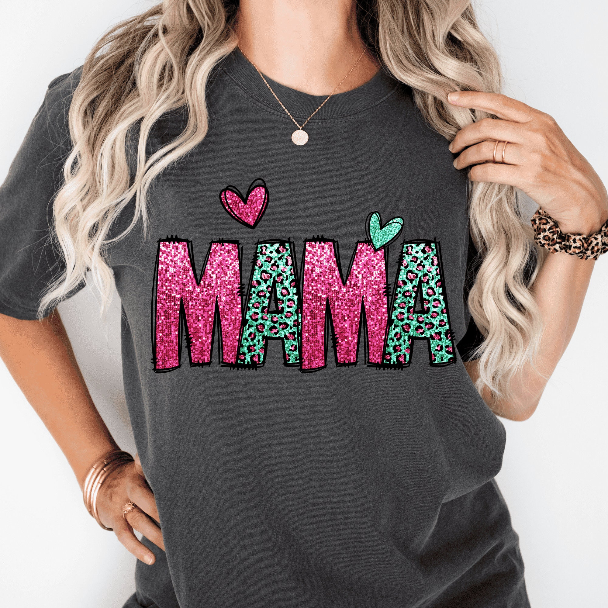 Spring Sequin Leopard Doodle Letters Alphabet Set, Bright Colorful ...