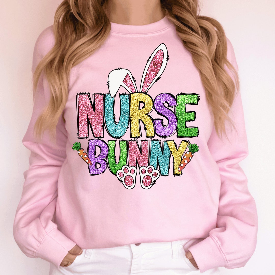 Easter Nurse Bunny Png, Rabbit Png, Sublimation Designs, Nurse Png ...