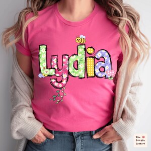 Spring Clipart Spring Sublimation Doodle Letter Bundle PNG, Spring ...