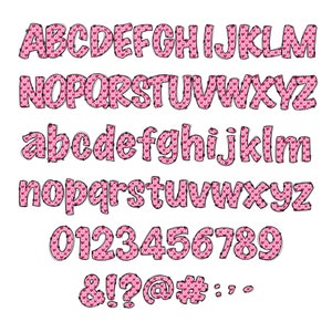 Pink Heart Love Doodle Letters, Custom Kid Name, Valentine Mama Png ...