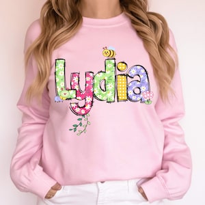 Spring Clipart Spring Sublimation Doodle Letter Bundle PNG, Spring ...