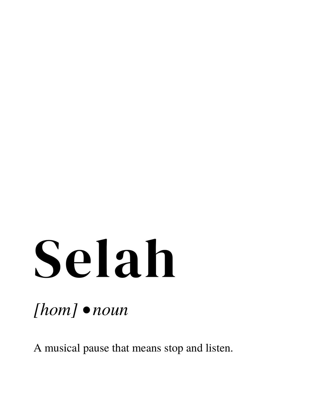 Selah - Etsy