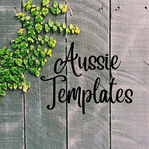 AussieTemplates - Etsy
