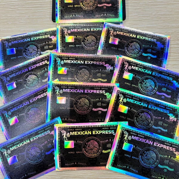 Mexican Debit Card Stickers - Etsy
