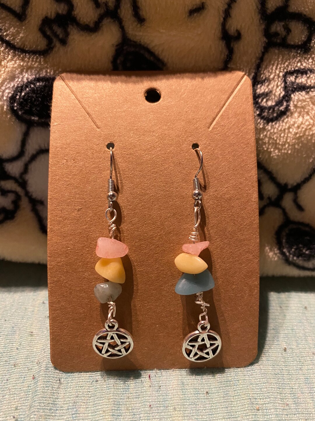 The Magic Pride Collection: the Pansexual Witch Earrings - Etsy