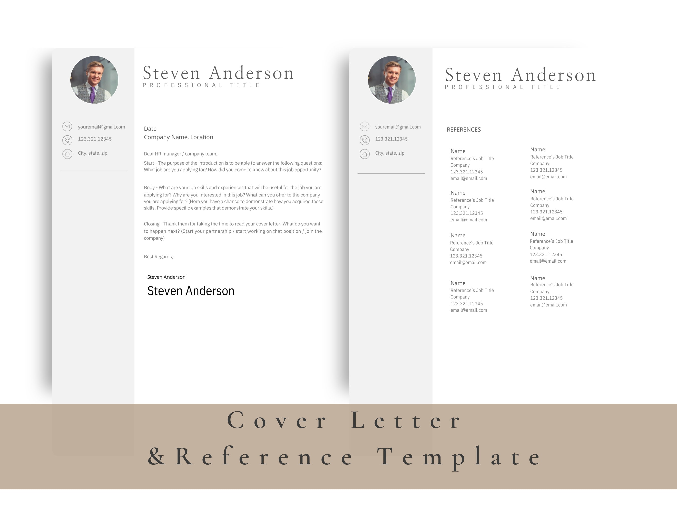 Plantilla de CV ATS Friendly para Word y Google Docs / CV compatible ...