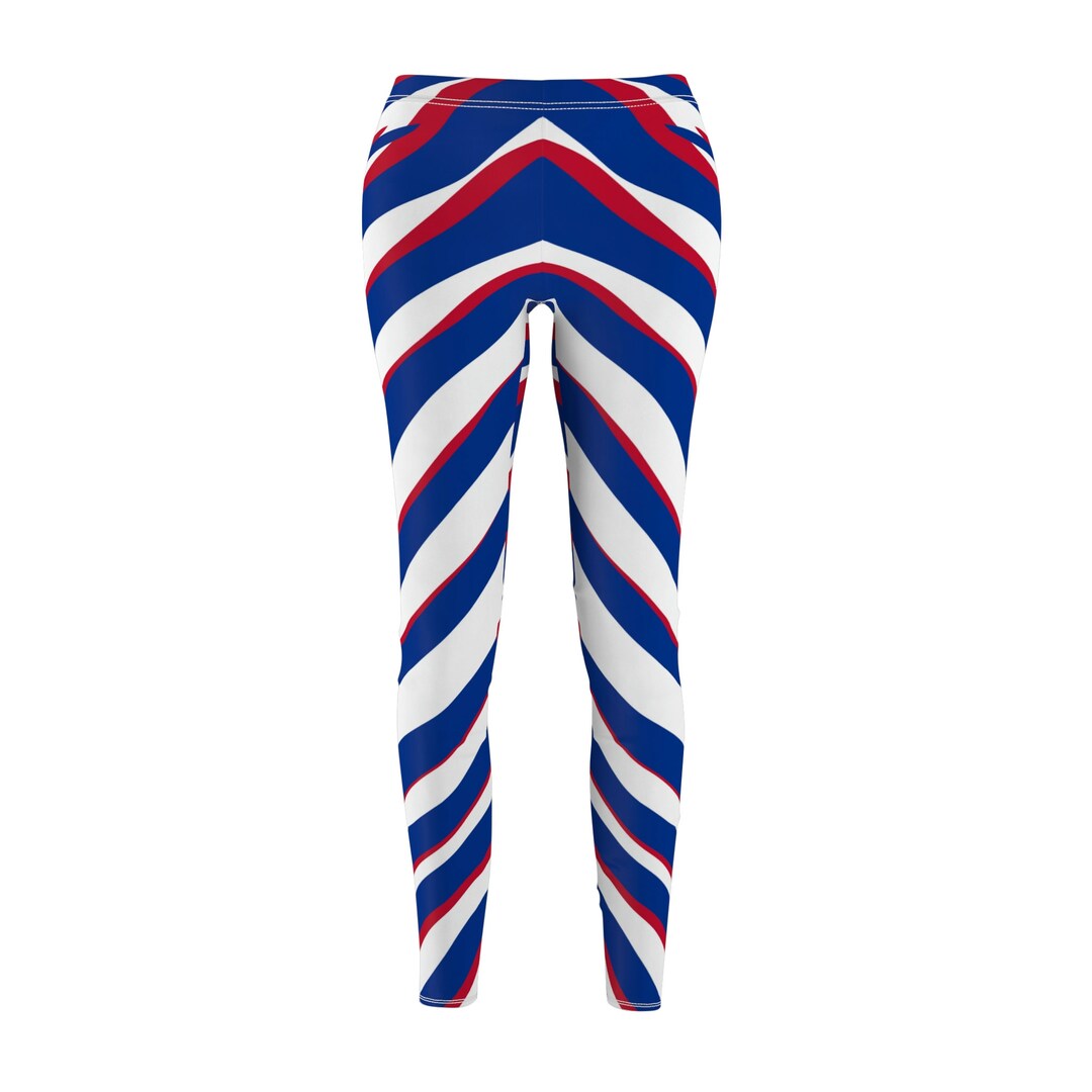 Buffalo Bills Basic Zubaz Tigerstripe Women's Cut & Sew Casual Leggings ...